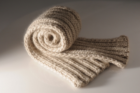 chunky scarf pattern uk